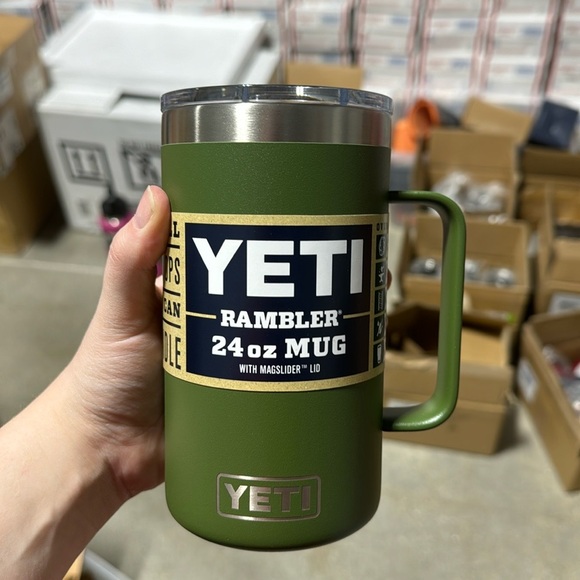 Yeti | Dining | Yeti Rambler 24 Oz Green | Poshmark